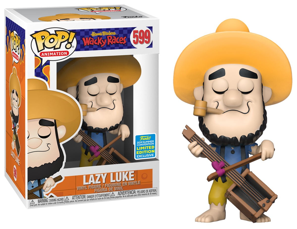 Funko POP! Animation: Wacky Races - Lazy Luke 2019 Summer Convention ...
