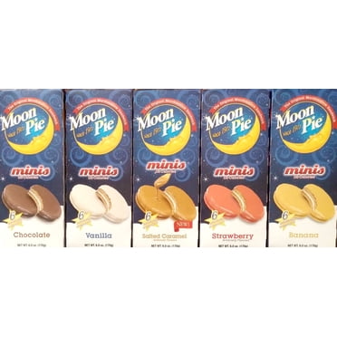 Moon Pie - Banana Strawberry Salted Caramel 6 Pies Per Box 18 Pies ...