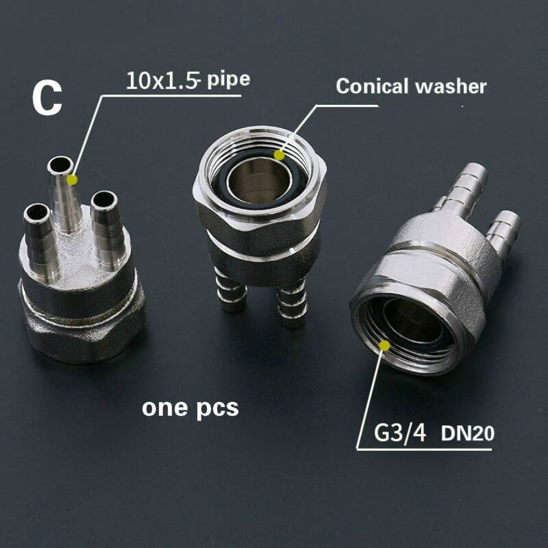 DN20 Capillary joint Water separator connector New sub-catch branch ...