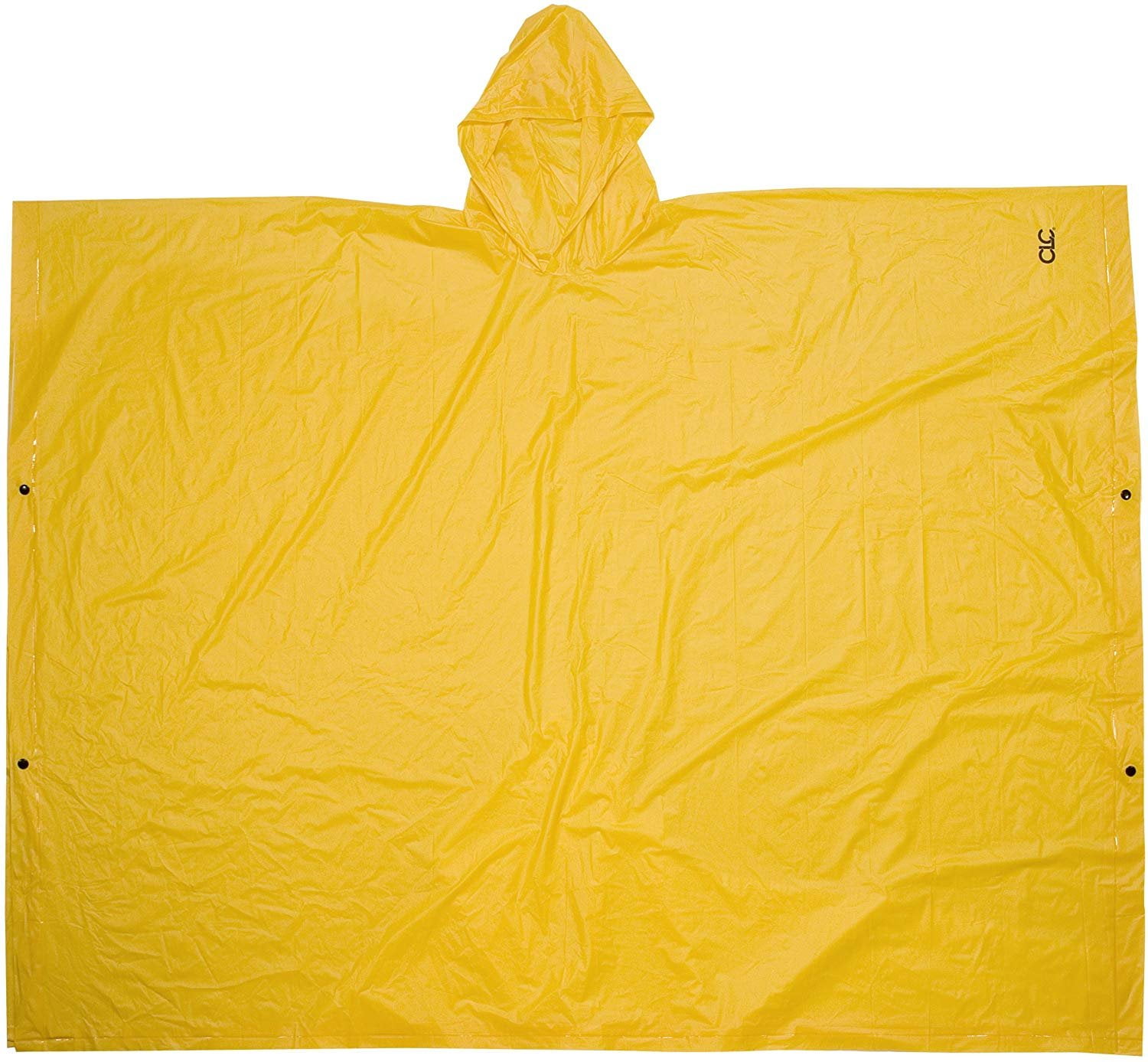 CLC Rain Wear R10410 .10MM PVC Poncho - Yellow Large - Walmart.com