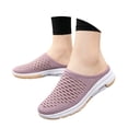 AJGRHE Women's Casual Shoes Casual On Sneakers Breathable Mesh Toe ...