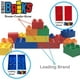 Strictly Briks Big Briks Brick Construction Set - 204 Pieces - Blue ...
