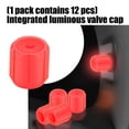 Corrosions Resistant Rubber Valves Stem Covers Caps Glow at Night for ...