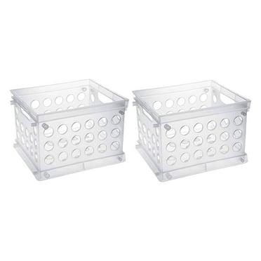 EZDO Small Collapsible Storage Crates 3 Pack - Walmart.com