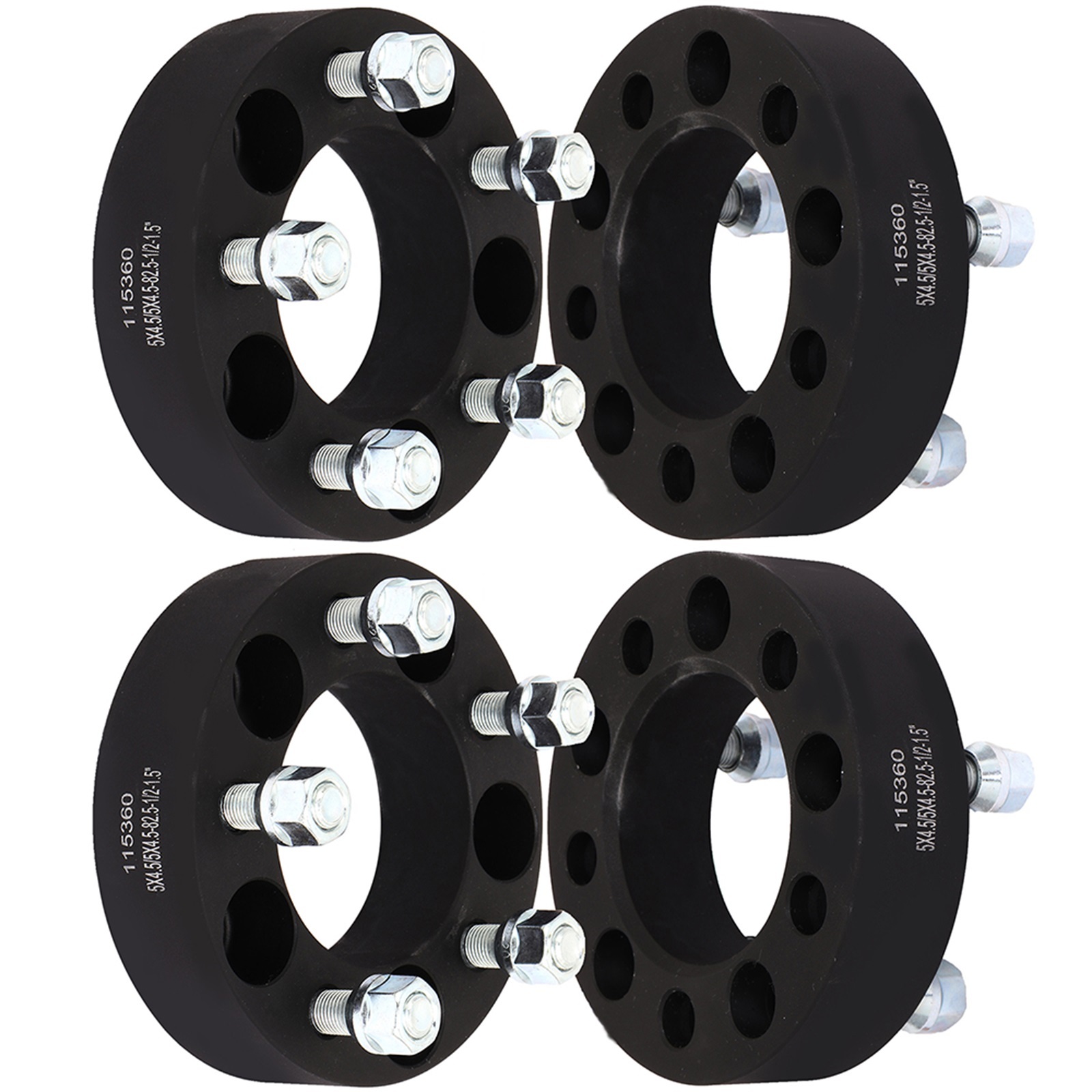 M4 Aluminum Spacers, 10 Pcs Metal Spacer Aluminum 4.2mm ID x 8mm OD x ...