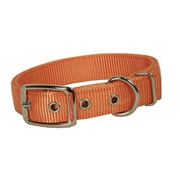 Hamilton 5/8" Single Thick Nylon Deluxe Dog Collar, 18 inch, Purple ...