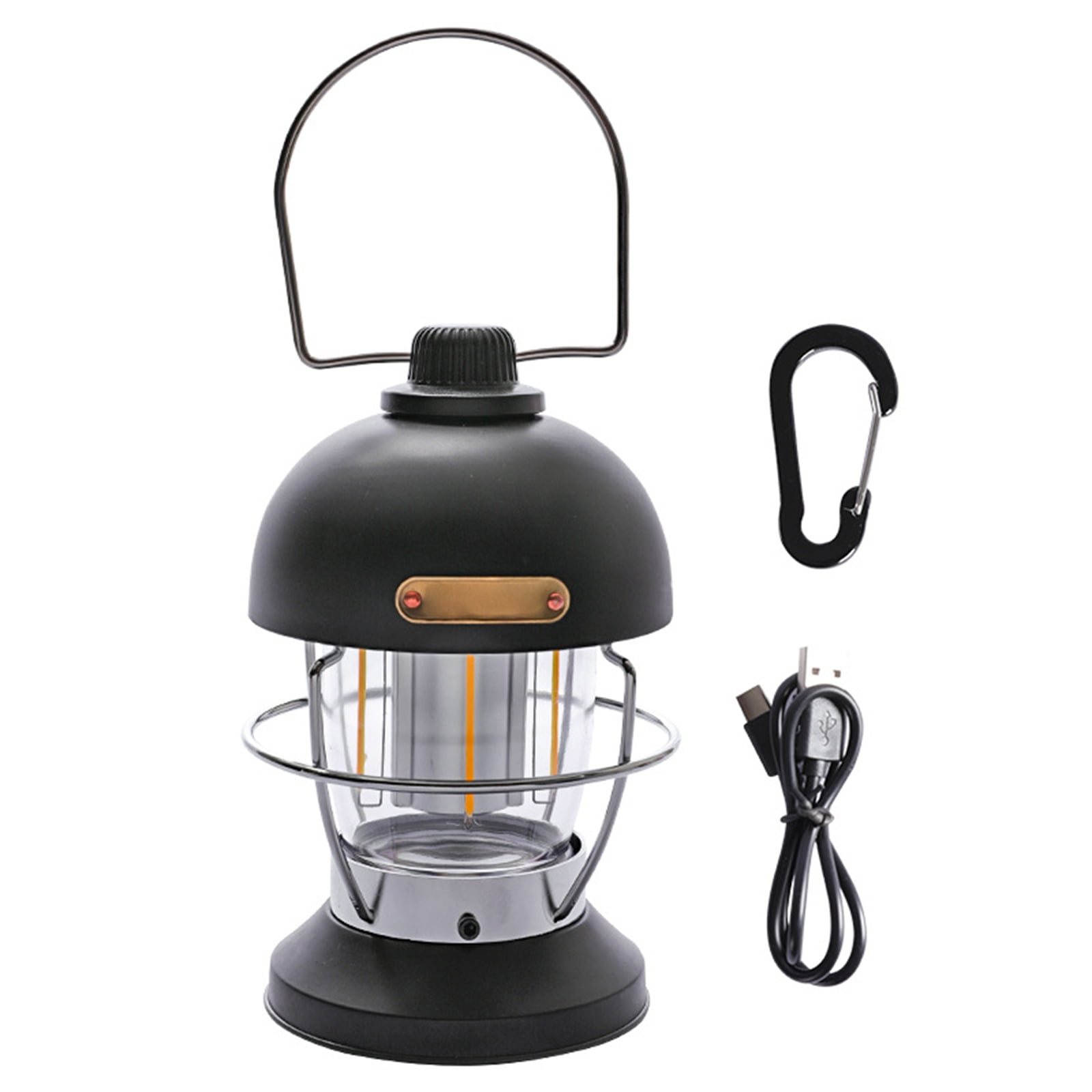 Outdoor Usb Lamp Tent Lights Camping Charging Retro Without Base ...
