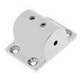 2pcs Boat Hand Rail Fittings 90 Degree Stanchion Rectangle Base for ...