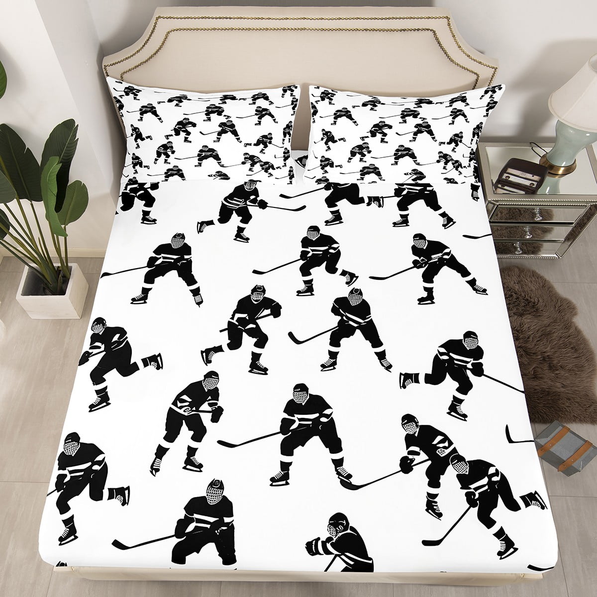 Click here for Erosebridal Ice Hockey Player Fitted Sheet Twin  S... prices