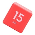 Plastic Cube Timer Gravity Sensor Flip Timer Workout Countdown Timer