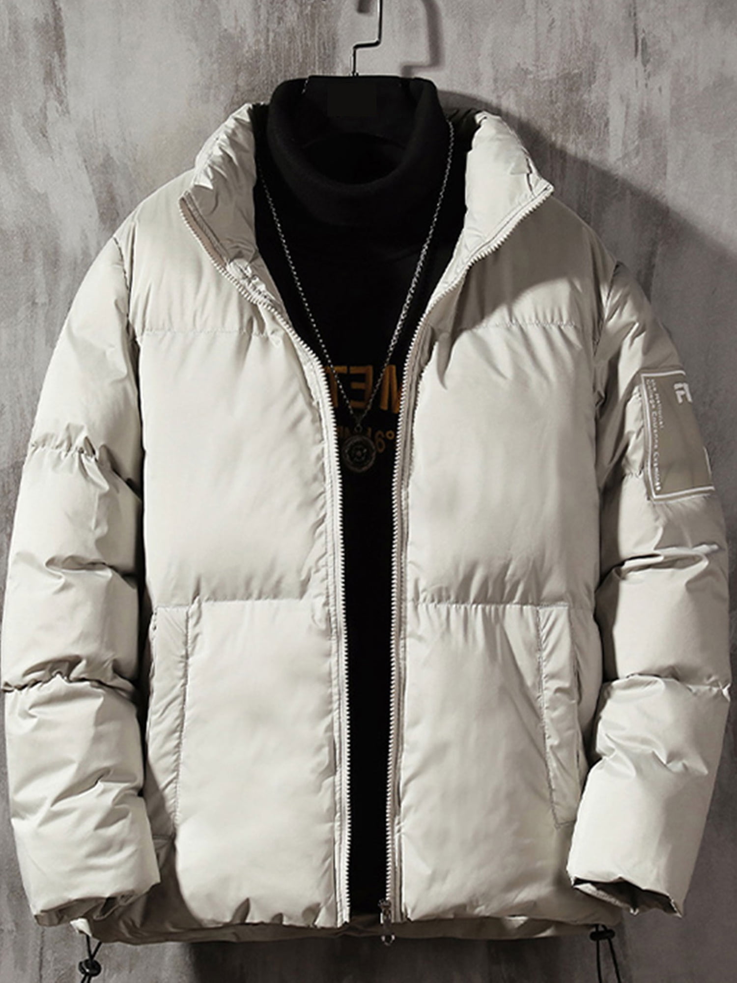LELINTA Men's Heavy-Weight Hooded Puffer Coat Winter Warm Jacket ...
