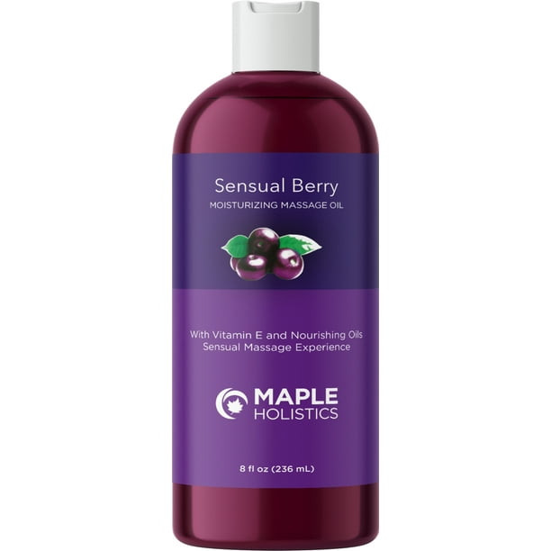 Aromatherapy Sensual Massage Oil For Couples Maple Holistics Berry