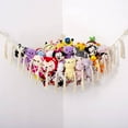 WSBArt Toy Hammock for Stuffed Animals Corner Hanging Net Macrame ...
