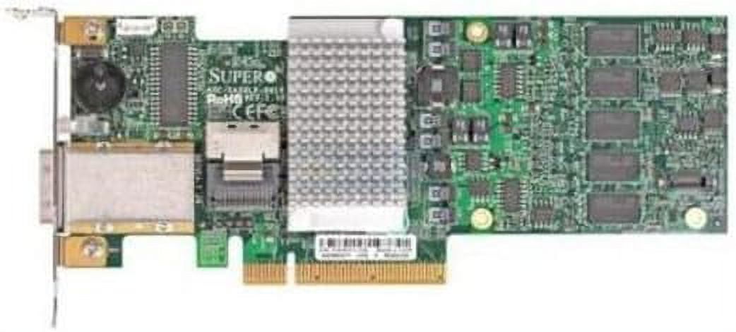 Supermicro AOC-SAS2LP-H4IR 2108 based SAS/SATA RAID- 4 internal ports ...