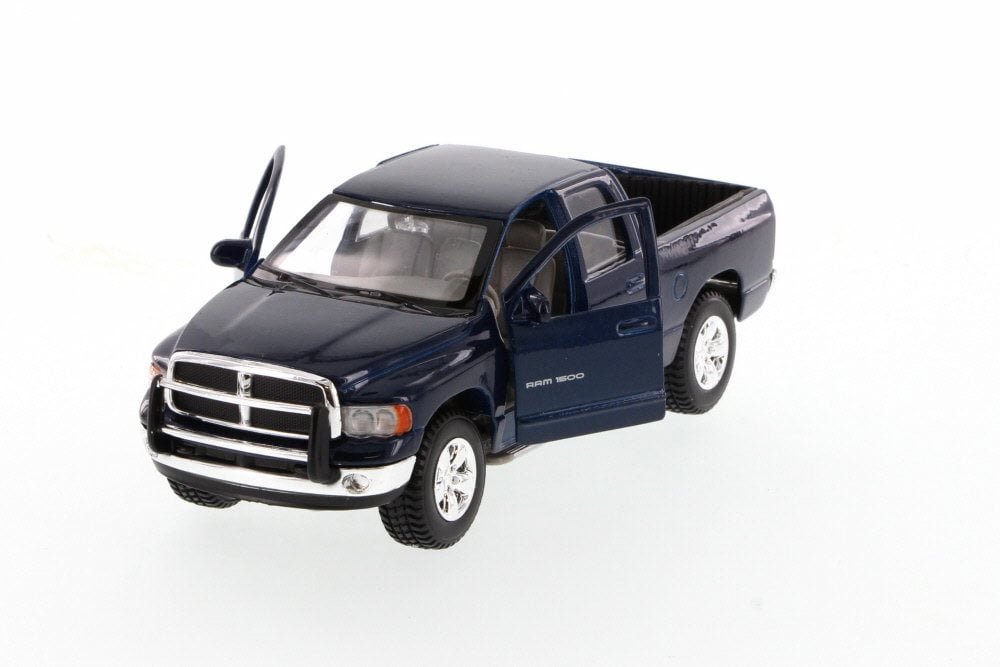 2002 Dodge Ram Quad Cab Pick Up Truck, Blue - Maisto 31963BU - 1/27 ...