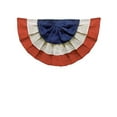 Burlap Patriotic Red, White & Blue Bunting - Rustic Americana - Walmart.com