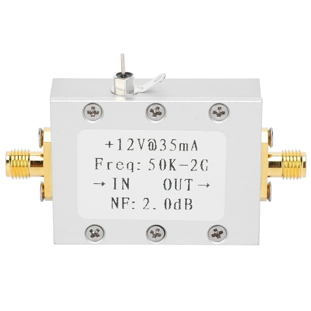 RF Wideband Amplifier,10K-2G LNA RF Amplifier GHZRF Amplifier RF Gain ...