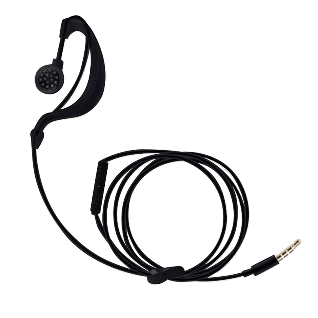 homeholiday Universal Soft 3.5mm Air Tube In Ear Monaural Elastic ...