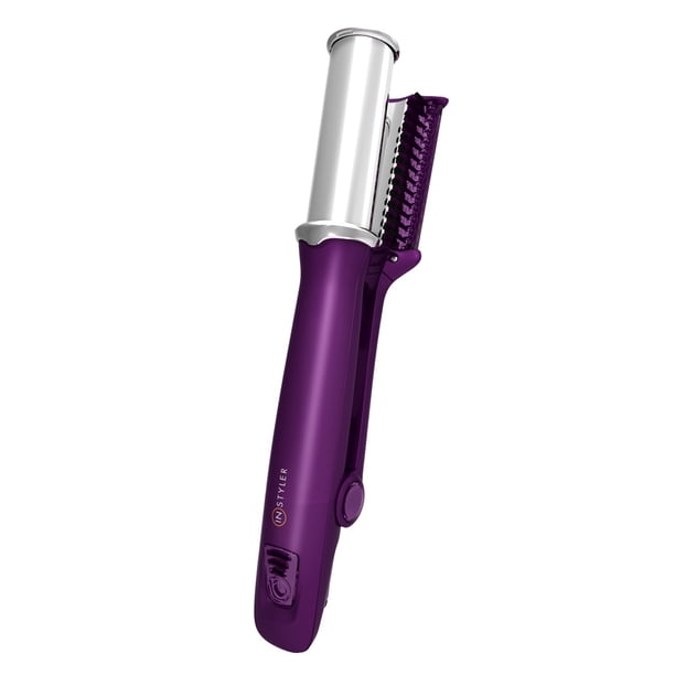 InStyler Original Rotating Hot Iron, 1-1/4 Inch, Purple - Walmart.com ...