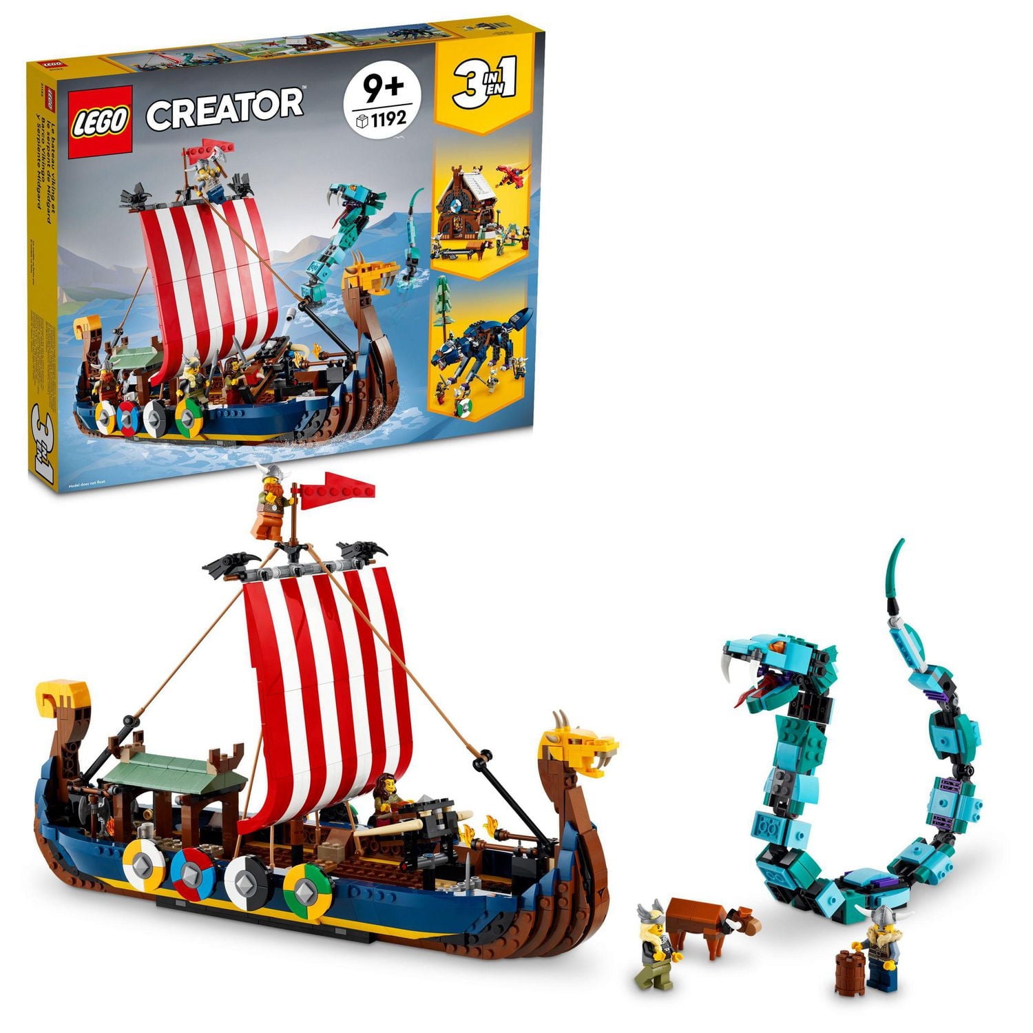 Click here for Lego Creator Viking Ship And The Midgard Serpent 3... prices