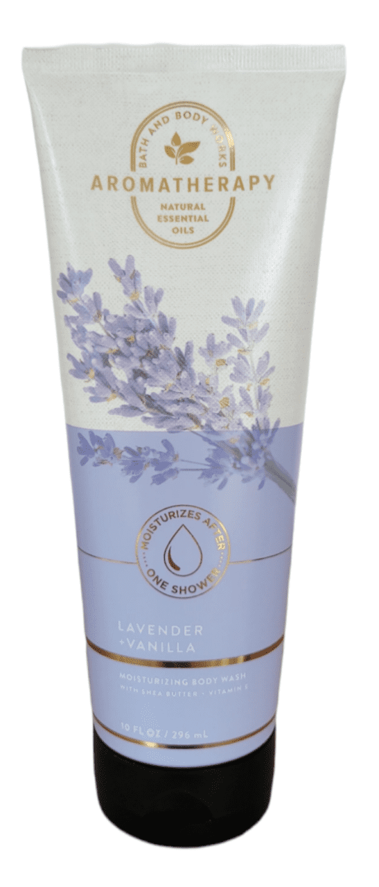 Bath & Body Works AROMATHERAPY “Lavender + Vanilla” BODY WASH 10oz ...