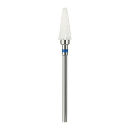 Ceramic Flame Bit Medium White Nail Drill Bit 3/32'' for Nail Art ...