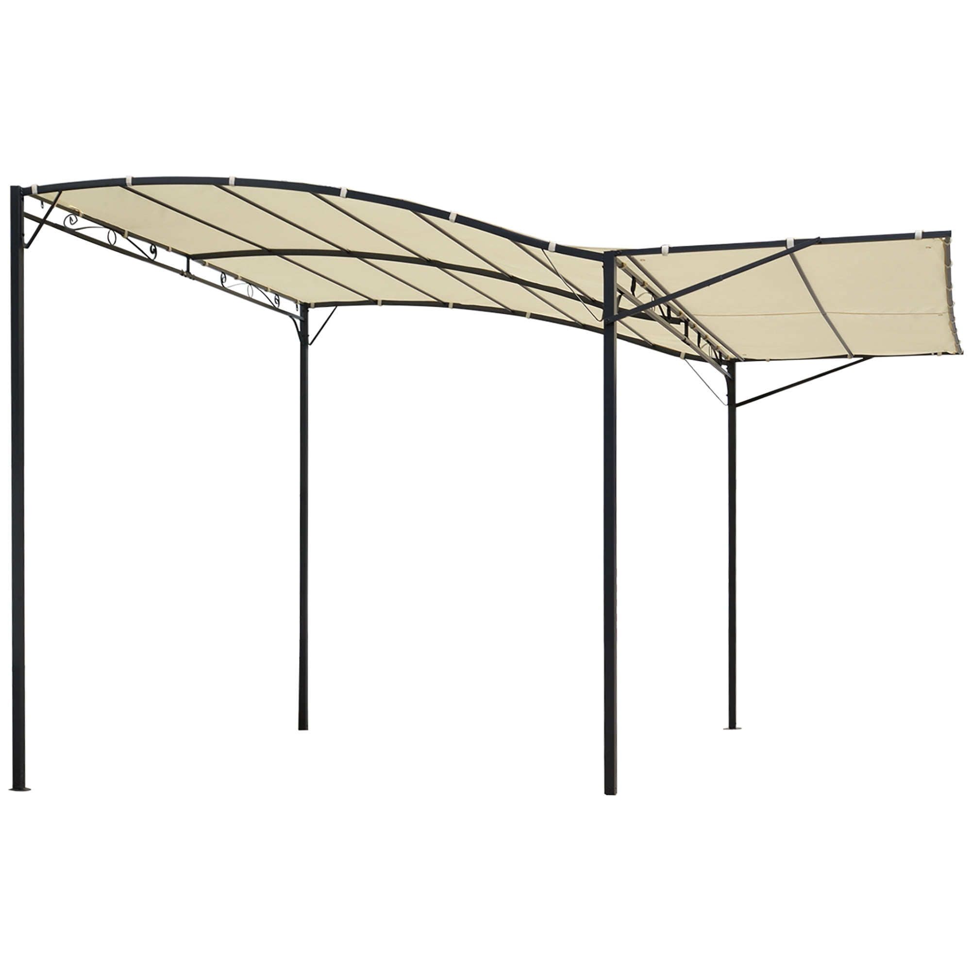 Click here for Outsunny Patio Metal Gazebo Outdoor Shelter Garden... prices
