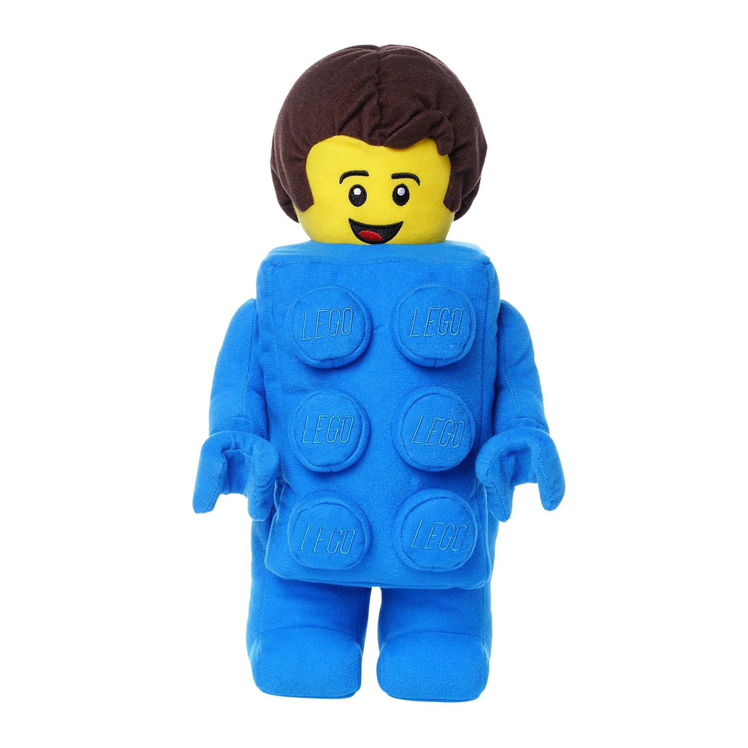 LEGO Minifigure Brick Suit Guy 13" Plush Character - Walmart.com