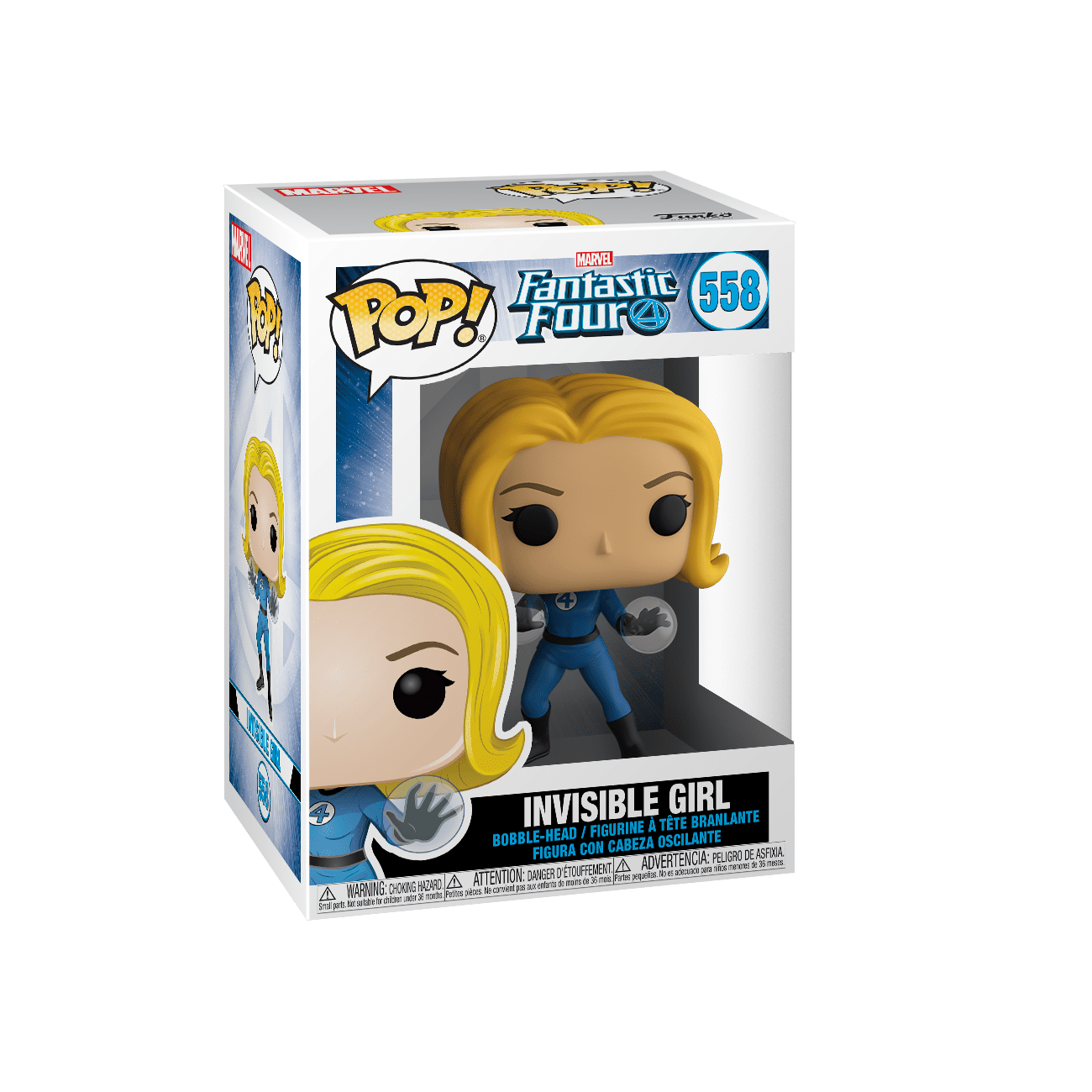 Funko Pop! Marvel Movie Fantastic Four Invisible Girl Action Figure ...