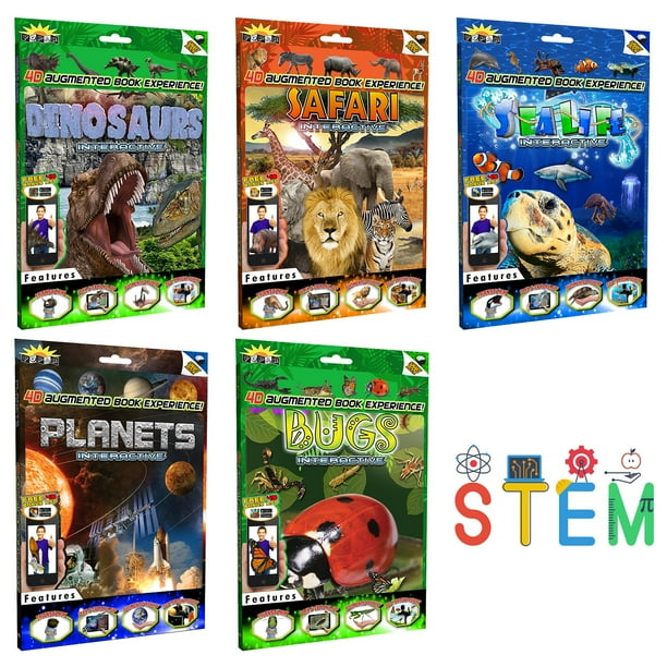 STEM Interactive Smart Books Collection With 4D Educational App ...