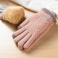 Women's Insulated Winter Gloves: Touch Screen, Warm Fleece Lined, Chenille, Cold Weather ...
