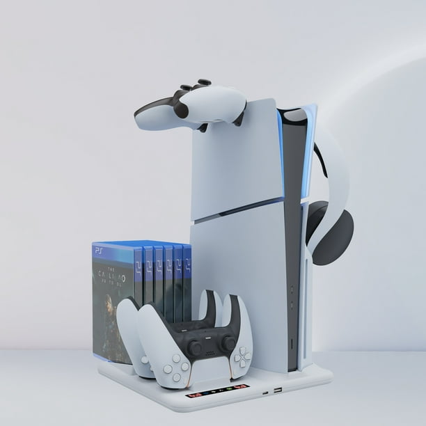 PS5 Slim Cooling Stand with Controller Charging Station - Walmart.ca