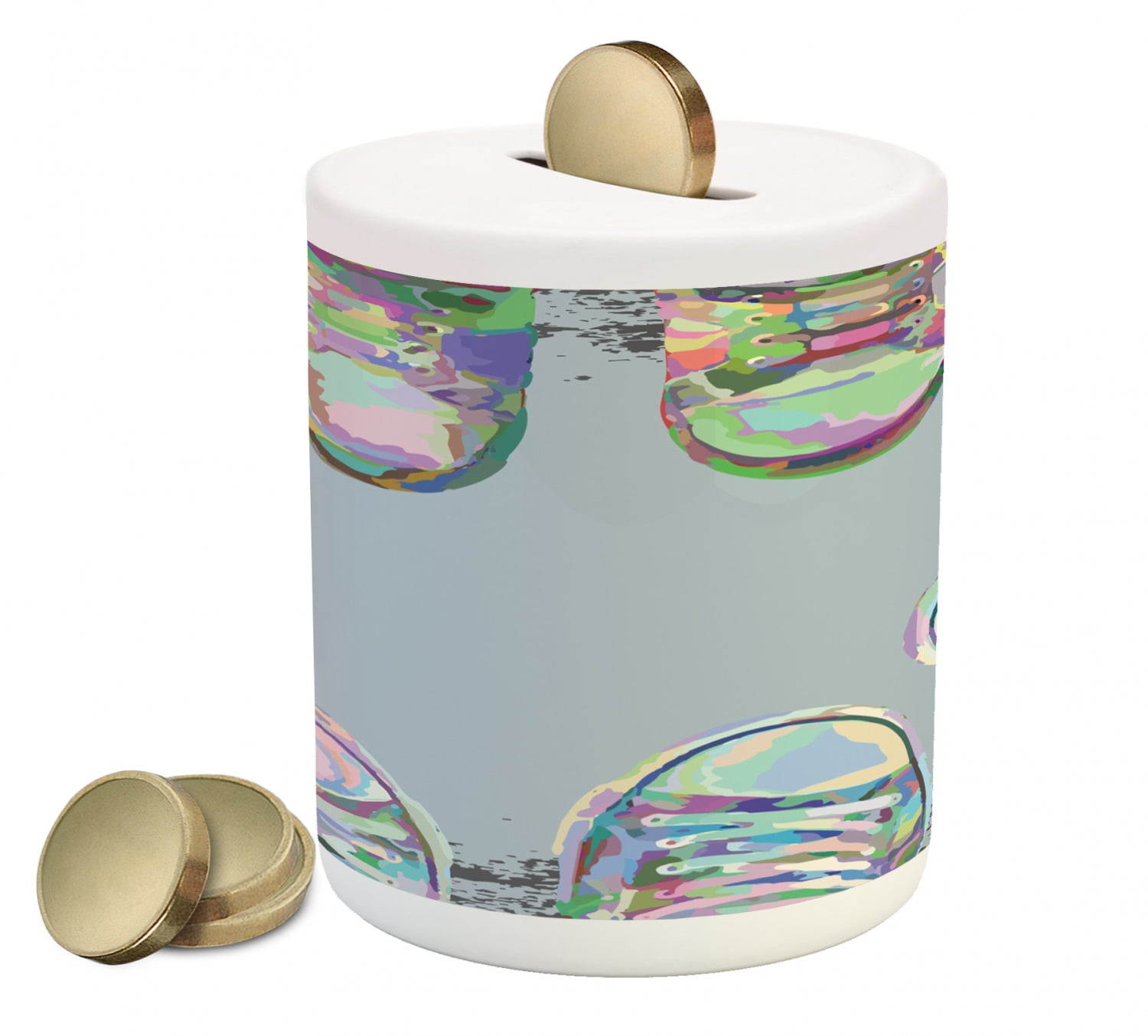 Modern Piggy Bank, Teen Rubber Rebel Rocker Shoes in Street Squad ...