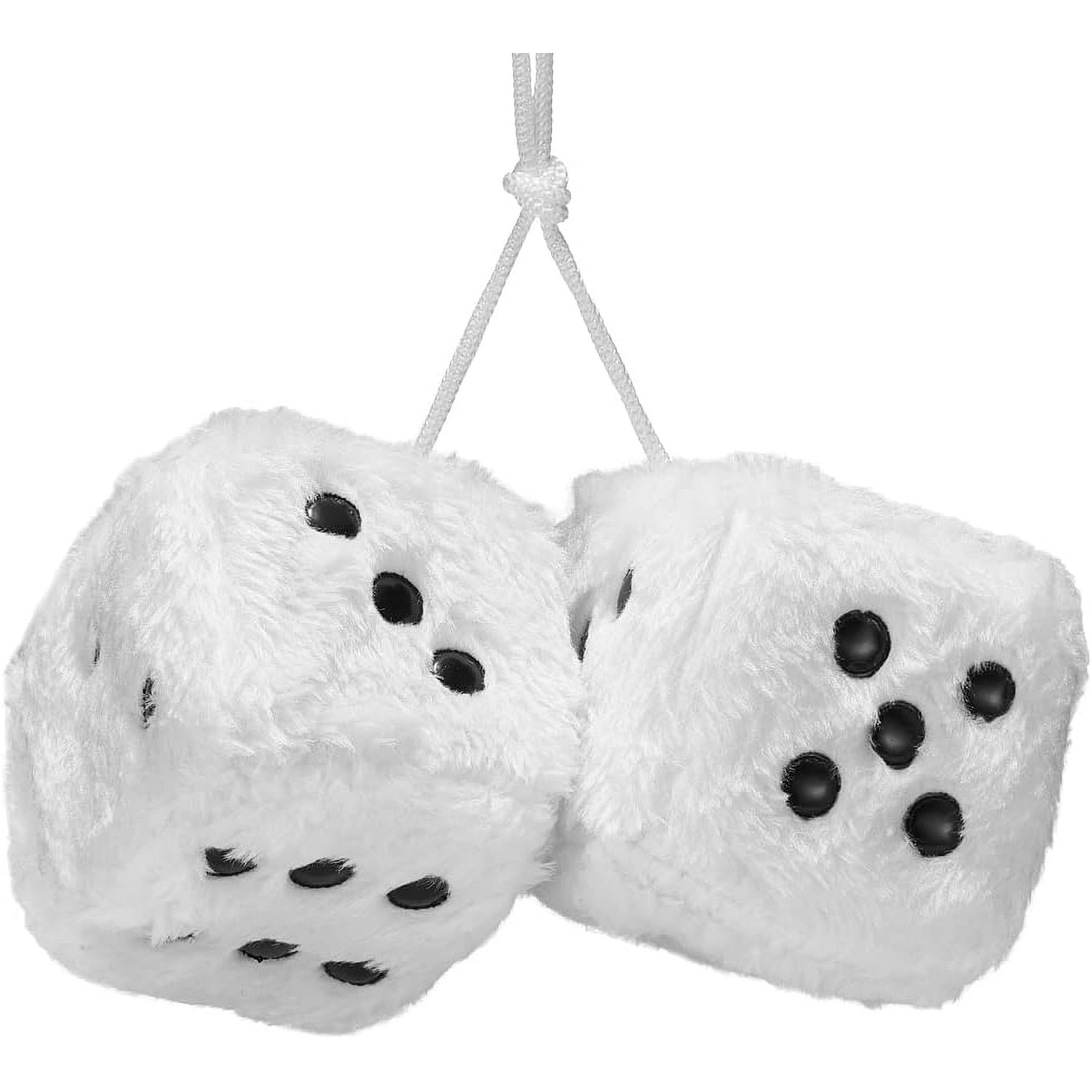Click here for Hshdldf Fuzzy Plush Dice 2.95u201d  Retro Square P... prices
