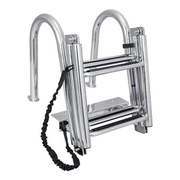 White Water FM-B00351BBD Stainless Steel Over Platform Telescoping Drop ...