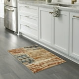 "Mainstays Geometric Multi-color Stripe Blocks Indoor Accent Area Rug 1 ...