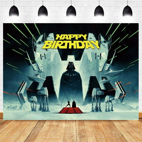 Happy Birthday Mickey Anime Cartoon Theme Backdrops Banner Birthday ...