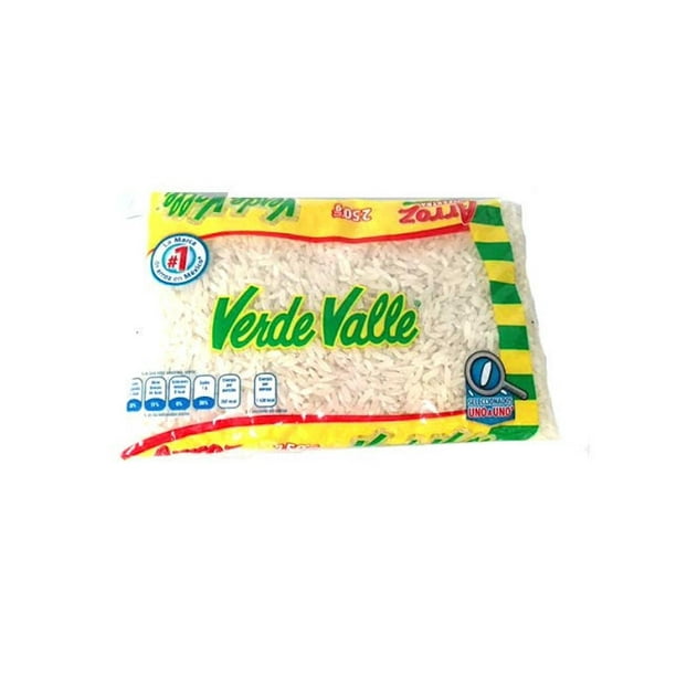 Pack de 40 Grano de Arroz Verde Valle Super Extra de 250g Verde Valle ...