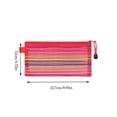 5Pcs Tulle Pencil Case, Vacemry Back To Study Pencil Case, Mesh Fabric ...