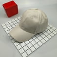 Solid Adult Plain Baseball Cap, Lightweight, Breathable, Washable, One ...