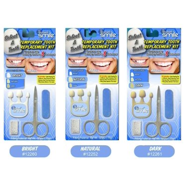 Temptooth #1 Seller Temporary Tooth Replacement Kit, Missing Tooth Kit ...