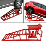 Confote 2PCS Heavy Duty Hydraulic Car Ramps, 5T 10000lbs, Portable Lift ...