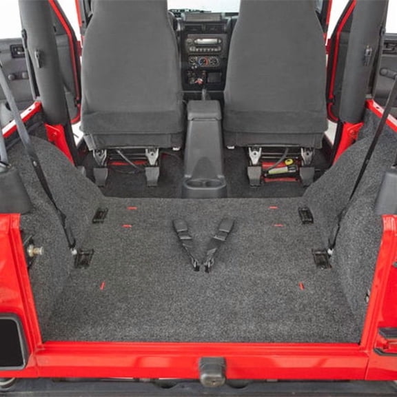 BedRug Jeep Kit - BedRug BRTJ97F fits 97-06 TJ/LJ FRONT 3PC FLOOR KIT ...