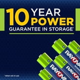Rayovac Rechargeable AAA Batteries, Longest Lasting, 4 Pack - Walmart ...