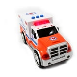 3-in-1 Emergency Vehicle Toy PlaySet for Kids w/ Lights and Sounds Fire ...