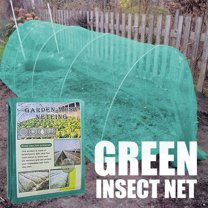 Walmart Garden Mesh Netting & Hoops Kit, 8x26 FT for Plants, Fruits ...