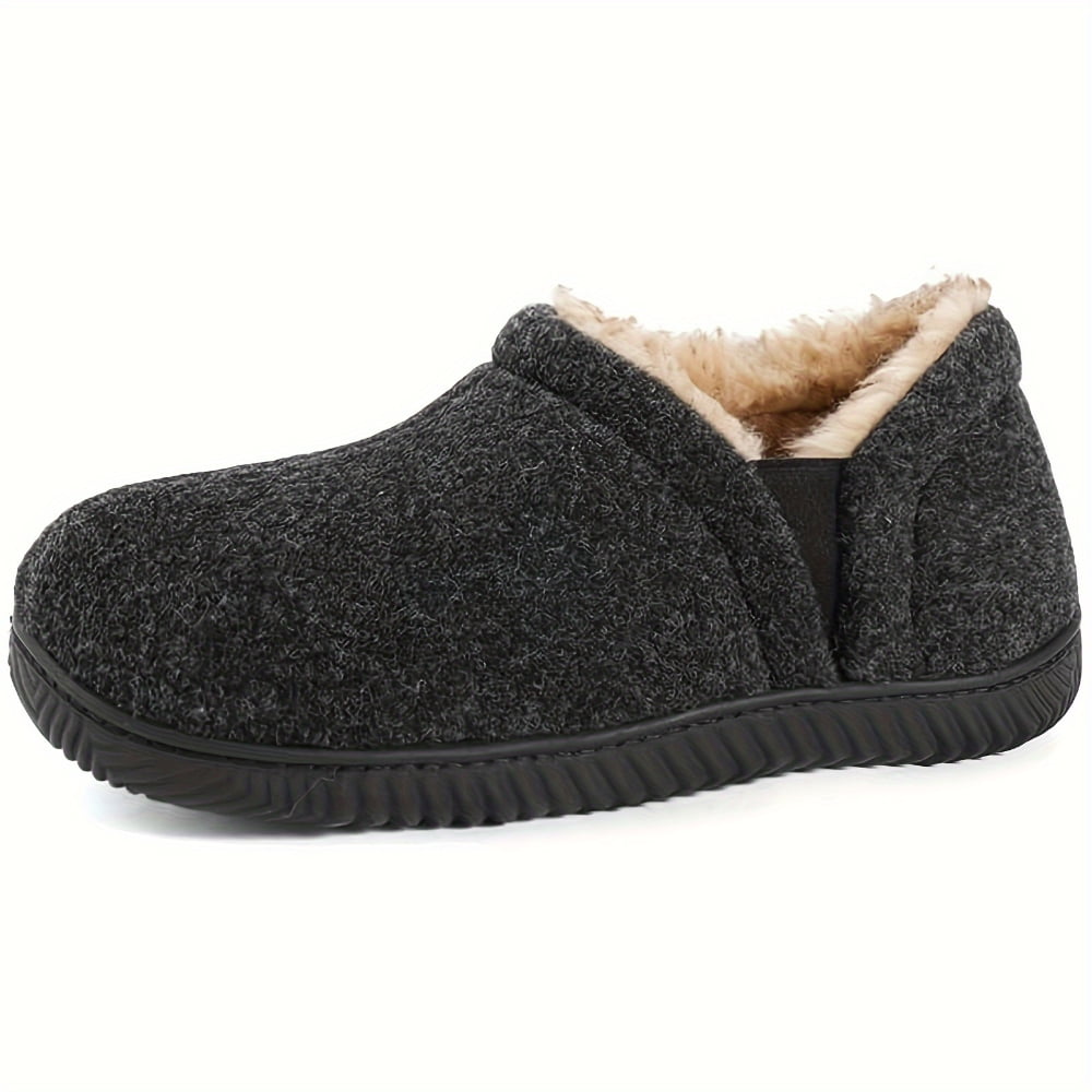 Click here for Dosaele Zizor Men‘s Fuzzy Wool Fleece Slippers Wit... prices