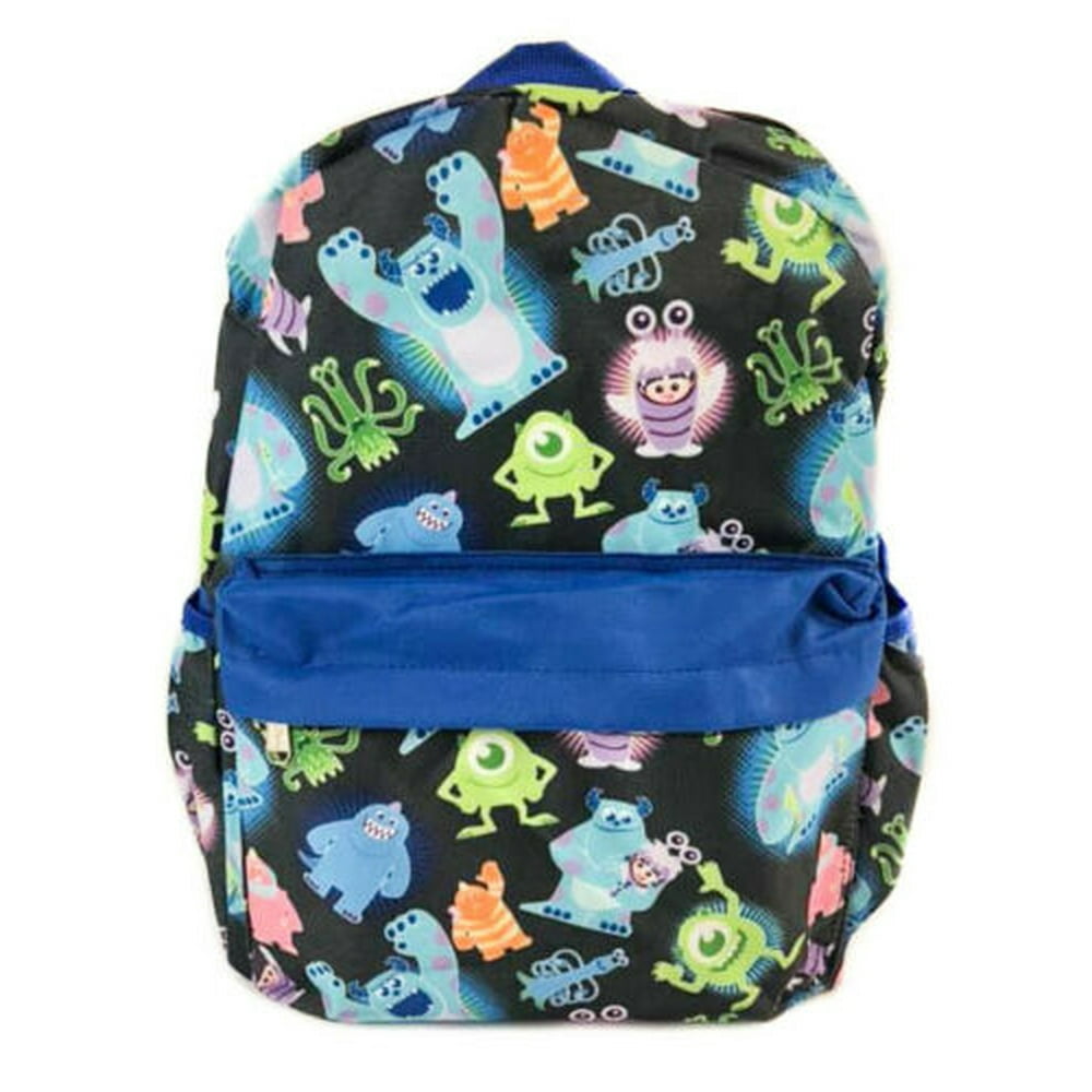 Disney - MONSTERS INC. UNIVERSITY 16" ALL OVER PRINT BACKPACK - Sulley ...
