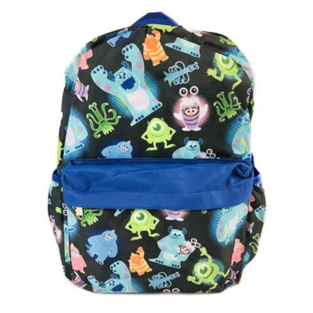 Disney - MONSTERS INC. UNIVERSITY 16" ALL OVER PRINT BACKPACK - Sulley ...