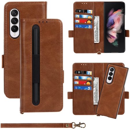 IBAOLEA Galaxy Z Fold 3 5G Case with S Pen Holder,Detachable 2 in 1 ...